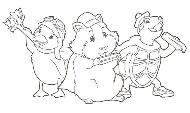 [색칠공부[ 출동 원더팻 wonderpet : 네이버 블로그