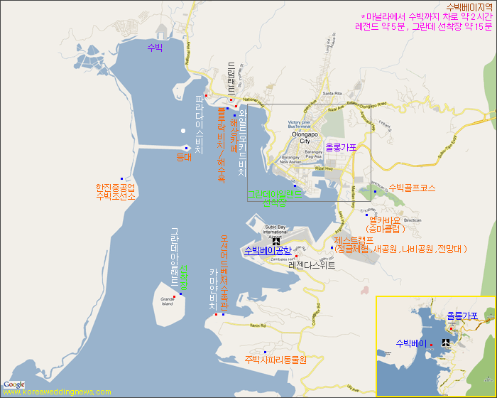 수빅베이지도 수빅지도 필리핀지도 리조트지도 Philippines Subic Bay Map : 네이버 블로그