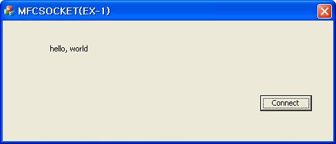 Socket - MFC(CSocket Client) : 네이버 블로그