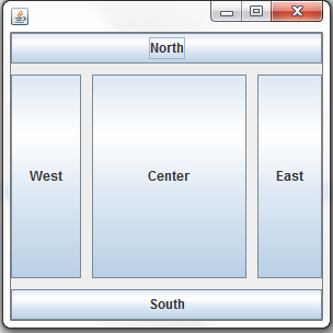 자바(Java) - BorderLayout, 보더 레이아웃, Swing : 네이버 블로그