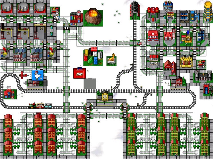 [추억의 게임] 레고로코 lego loco : 네이버 블로그