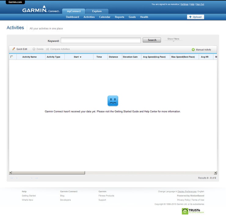 Garmin edge 500 (가민 엣지 500) 사용기 9편 - connect.garmin.com 이용하기 Take3 ...