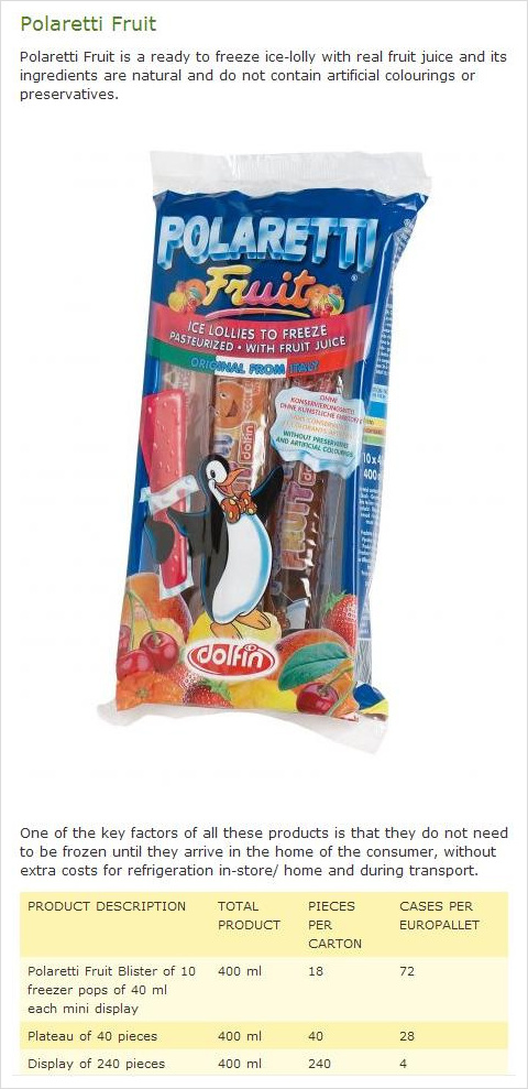 Dolfin Polaretti Fruit ★★★☆☆ : 네이버 블로그
