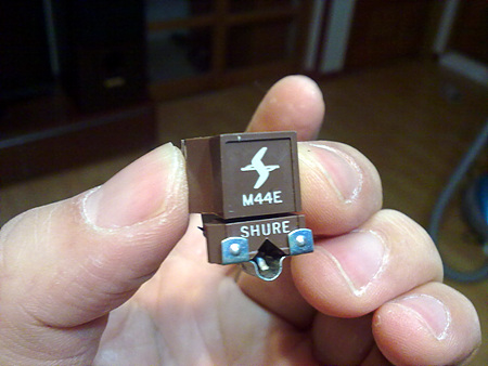내가 써본 카트리지 20 - 번개브라운 Shure M44E : 네이버 블로그