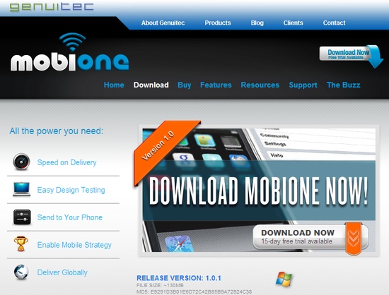 모비원(mobione)을 이용한 모바일웹 시뮬레이션 하기 : 네이버 블로그