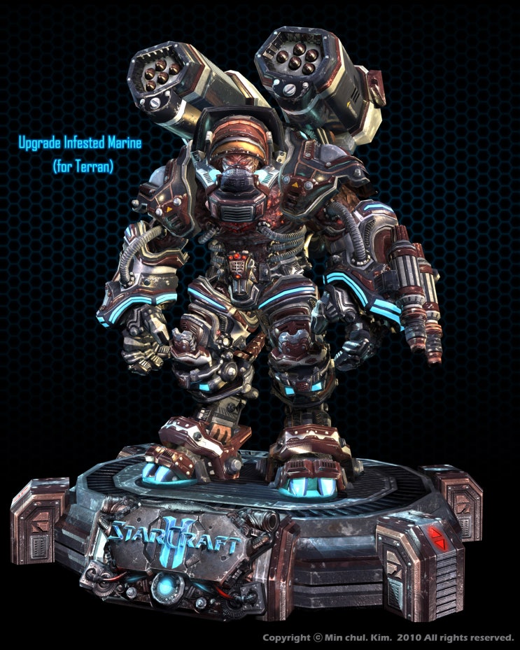 업그레이드 인페스티드 마린(테란) _ Upgrade Infested Marine(For Terran) : 네이버 블로그