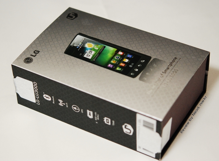 LG옵티머스 마하 리뷰 1. LU3000 옵티머스 마하 개봉기 및 디자인 : 네이버 블로그