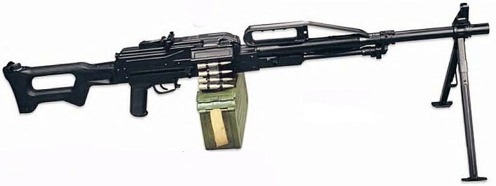 오직 특수부대만을 위해 만들어진 기관총: PKP 6P41 "Pecheneg" Light Machine Gun : 네이버 블로그