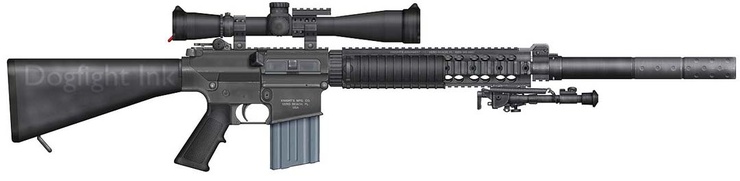 SR-25 SASS (Semi Automatic Sniper System) : 네이버 블로그