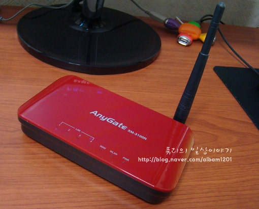 유무선공유기)Anygate XM-3100N : 네이버 블로그