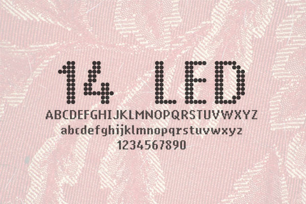 Dot,LCD. tech,bitmap font 012 : 네이버 블로그