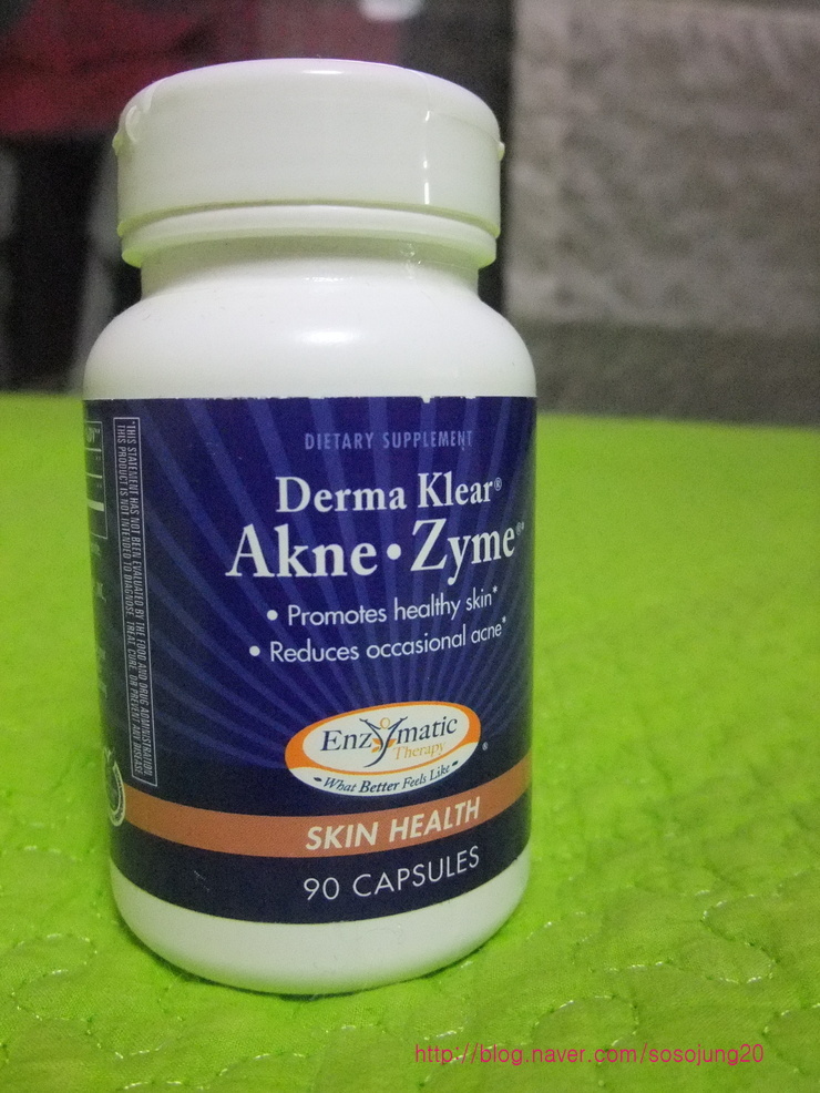 아이허브 - 피부가 좋아진다는 서플리, 아크네자임 : Enzymatic Therapy, Akne-Zyme, 90 Capsules ...