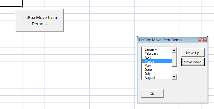 Listbox move items : 네이버 블로그