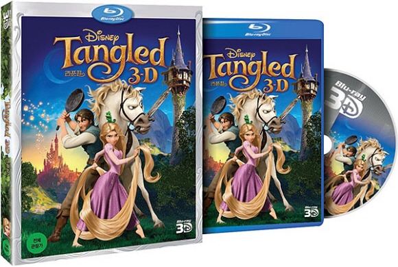 [블루레이] 라푼젤 3D : 한국어 더빙 포함 + 초도한정 구구단표 (Tangled 3D) : 네이버 블로그