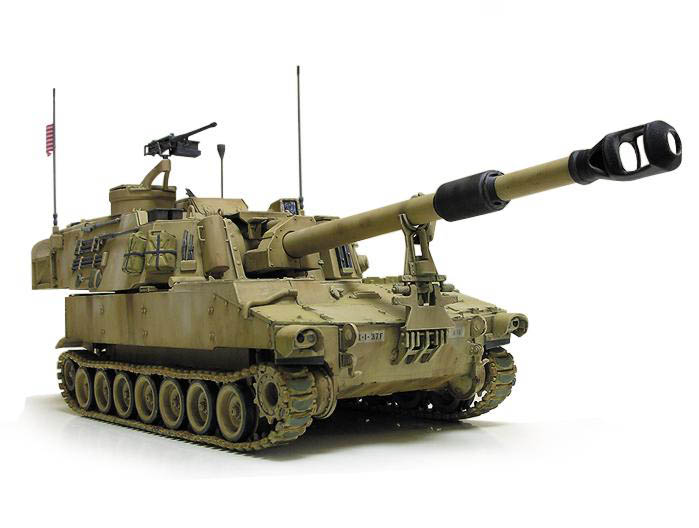 M109 Paladin S P Howitzer 프라모델 완성작 : 네이버 블로그