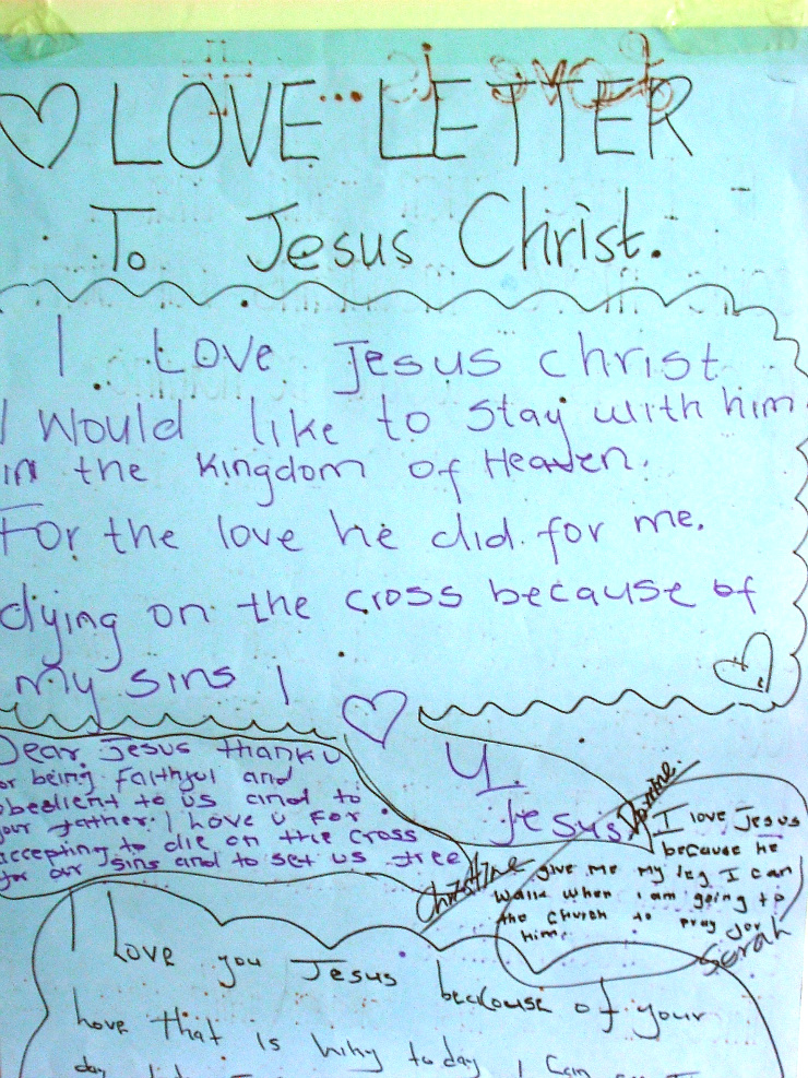LOVE LETTER TO JESUS : 네이버 블로그
