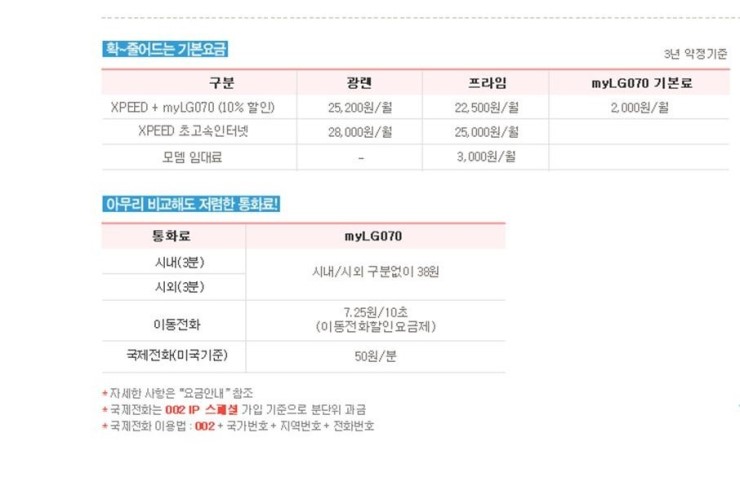 LG070전화기 lg070 고객센터 : 네이버 블로그