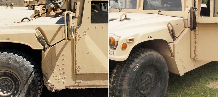 험비 M1114 vs. M1151 식별 포인트 : 네이버 블로그