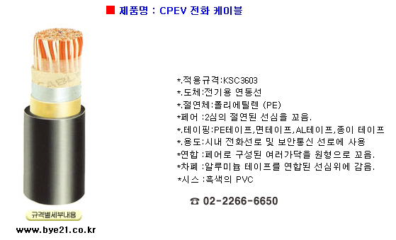 전화케이블,전화선,CPEV전선,SH전선 판매 : 네이버 블로그