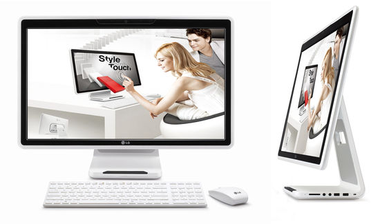 LG전자 올인원PC 'V300' 출시! FPR방식 풀HD 3D LED 모니터에 멀티터치 지원! : 네이버 블로그