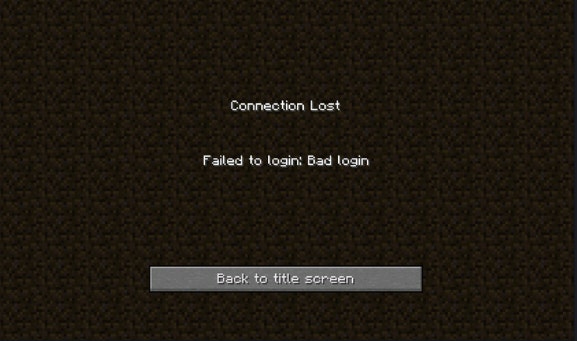 마인크래프트 failed to login: bad login 오류 해결법 : 네이버 블로그
