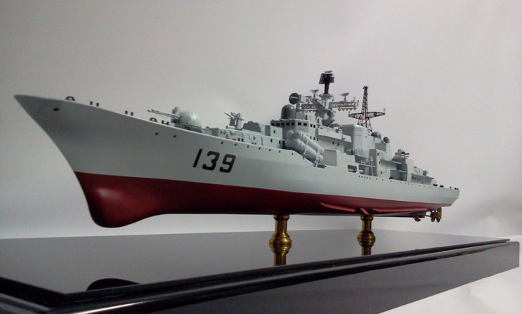 1/200 중국해군 DDG-139 "NINGBO" : 네이버 블로그
