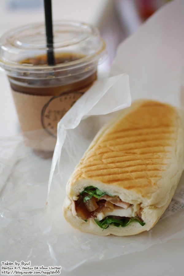 일원동맛집 삼성서울병원 아티제 햄모짜렐라치즈 샌드위치~ 아이스아메리카노랑~ 1층 로비점 네이버 블로그
