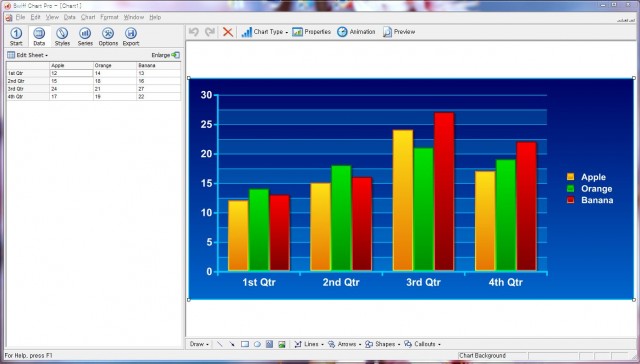 간편한 그래프 제작 Swiff Chart 3 : 네이버 블로그