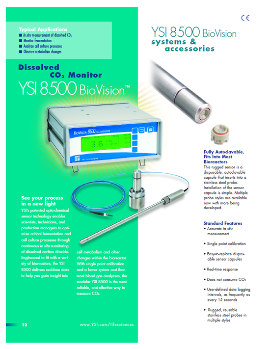 YSI 8500 CO2 Monitor : 네이버 블로그