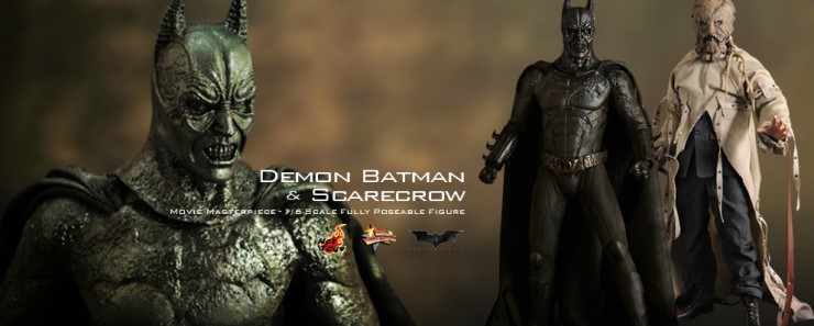 MMS140 1/6th scale Batman Demon & Scarecrow Collectible Figures Set ...