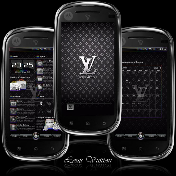 Louis Vuitton Widget Locker Theme : 네이버 블로그