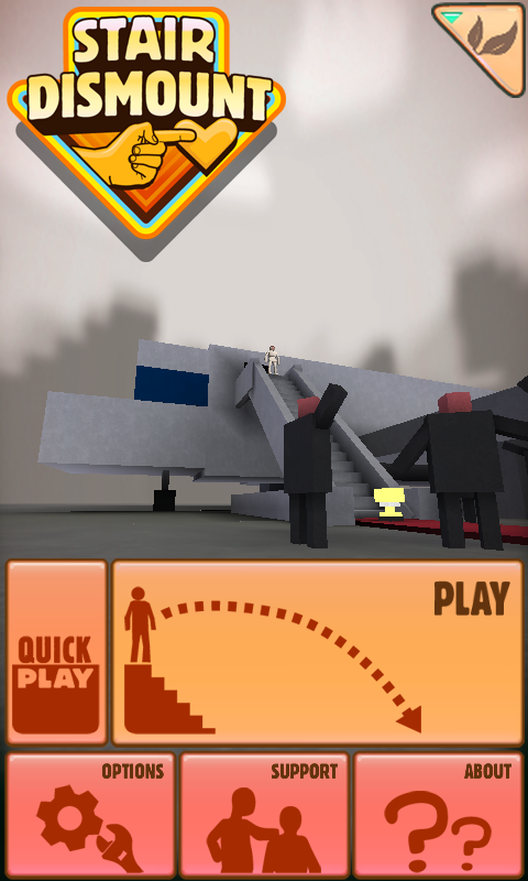 톡! 하고 밀어서 관절 부러뜨리기 (Stair Dismount) : 네이버 블로그