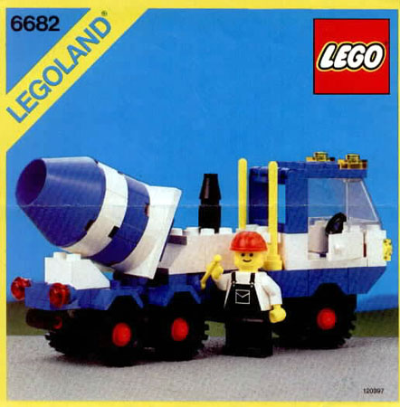 [LEGO] 레고 6682 Cement Mixer / 레미콘차 : 네이버 블로그