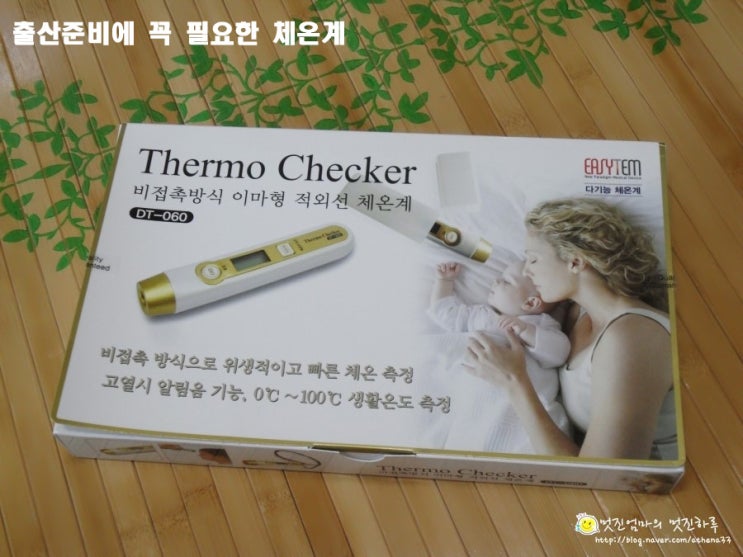 [비접촉방식 적외선체온계] 출산준비할때 꼭 필요한 체온계. Thermo Checker를 선택한 이유? : 네이버 블로그
