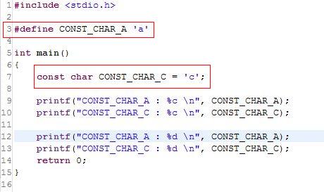C언어 300제 - 016. 문자형 상수 이해하기 (const char) : 네이버 블로그