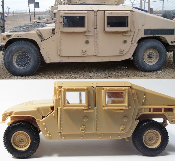 [비교리뷰] 아카데미 M1151 / Bronco M1114 HA : 네이버 블로그