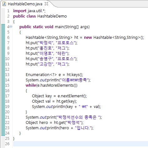 8.2.5 Hashtable 클래스 : 네이버 블로그