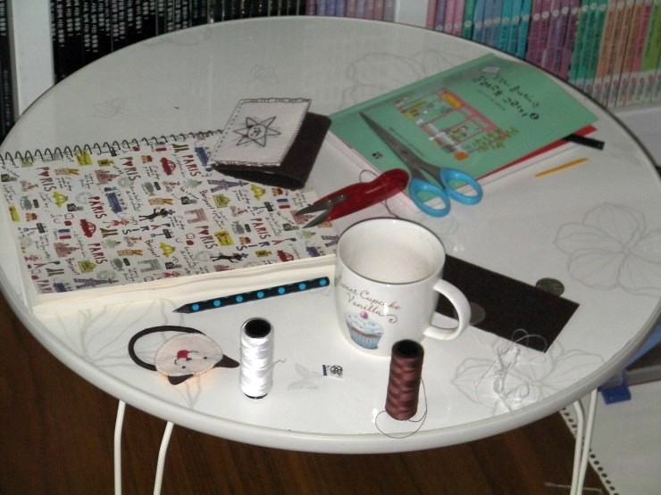 직접만든 머리끈이랑 지갑 ♪ & 근황이라 말하긴 식상한 근황 : 네이버 블로그