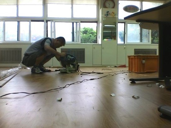 전기온돌 강화마루 일체형 고양시 일산 주엽동에 위치한 초등학교 특수반에 시공 네이버 블로그