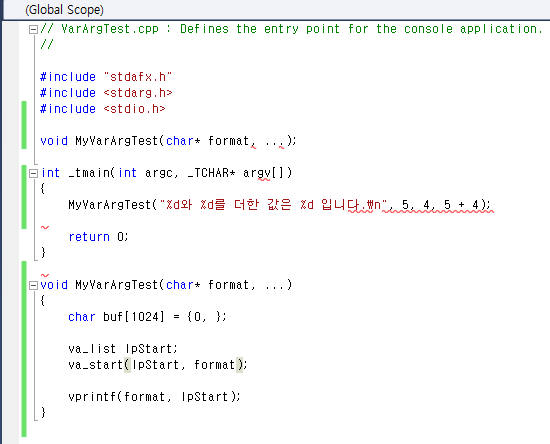가변 인자 함수의 사용법(vprintf, vsprintf) : 네이버 블로그