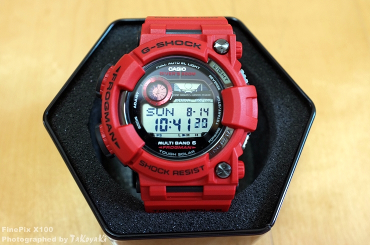 Men in Burning Red Frogman (GWF-1000RD-4DR) : 네이버 블로그