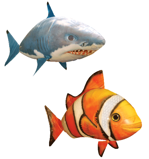 Air Swimmers RC Flying Shark and Clownfish (판매 정보) AirSwimmers ...