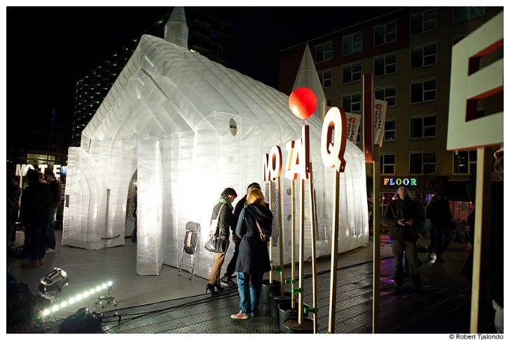 투명한 풍선으로 된 독특한 교회 디자인 : 네이버 블로그