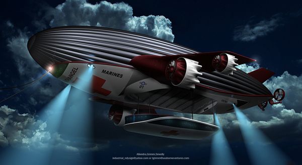 Airship Archangel to provide quick relief to disaster struck areas ...