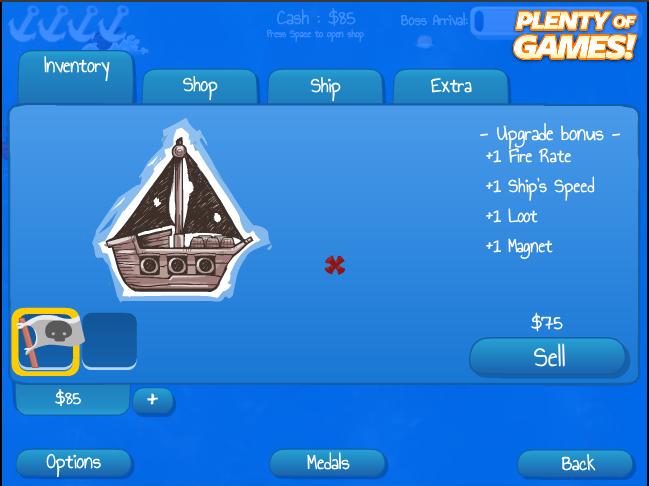 [플래시게임] 업그레이드 해적선의 해상 전투 "Frantic Frigates" : 네이버 블로그