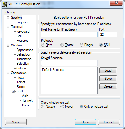 Putty : 네이버 블로그