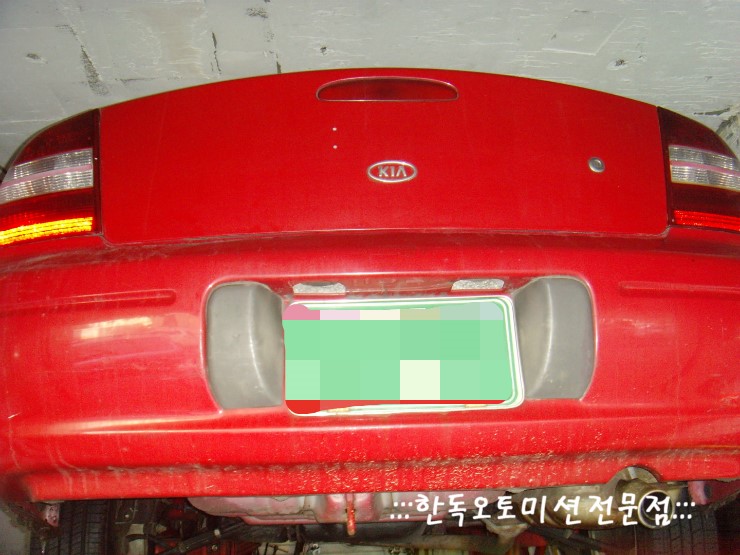 슈마 오토미션 수리 작업차량입니다 고장현상 변속시 슬립 변속지연입니다 갑자기 충격이 옵니다 한독오토미션수리전문점자동