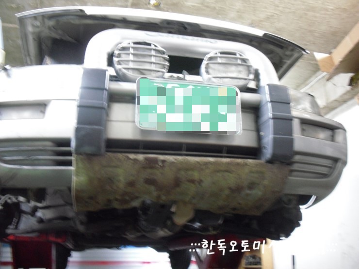 산타모 오토미션수리 작업차량싼타모 자동변속기 교환작업 고장현상 스캔진단시 4속동기불량 고장코드발생됩니다 변속시 슬립지연이