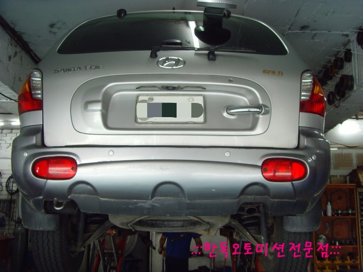 산타페 오토미션수리 산타페 자동변속기교환 기어변속후 바로 출발이 안되며 슬립을 합니다 변속지연 충격발생됩니다