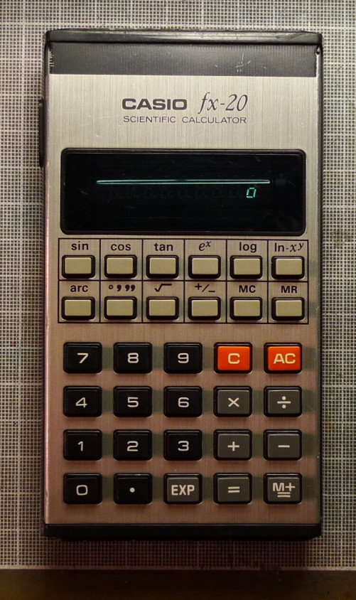 CASIO fx-20 : 네이버 블로그